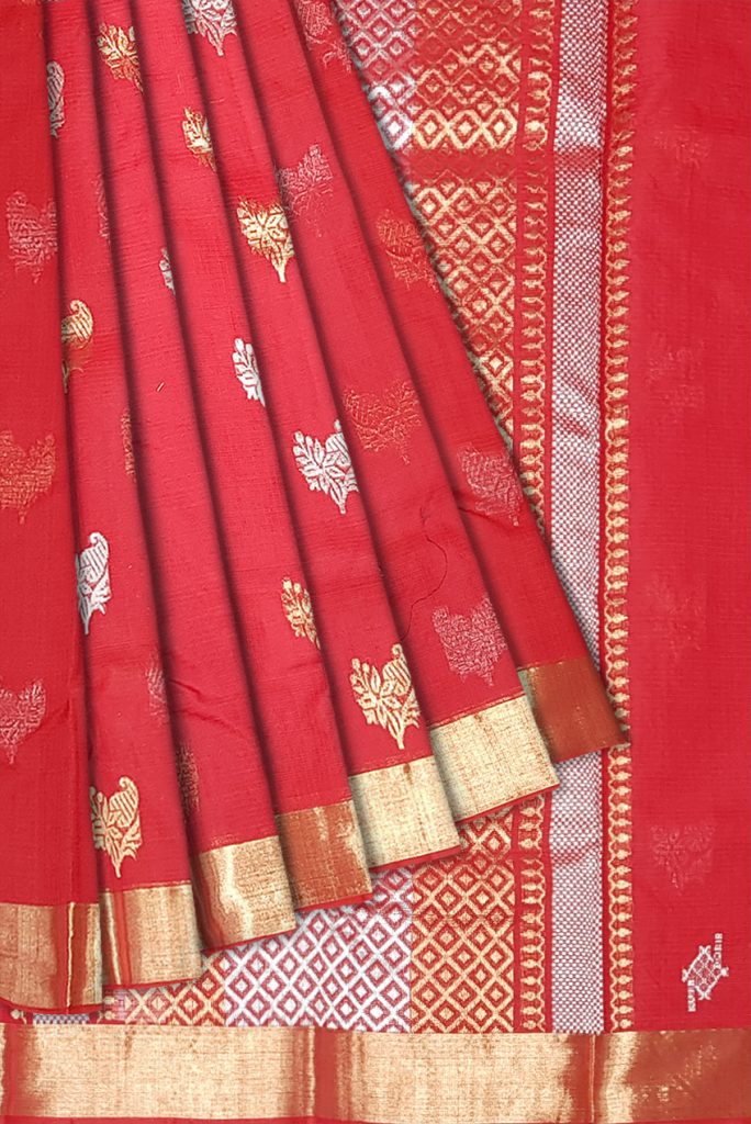Radiant Festive wear Real Jari Saree - Shree Jain Jari Store